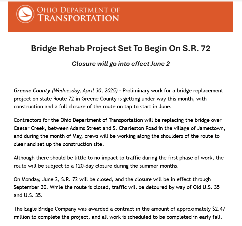 COMMUNITY INFORMATION | The Village of Jamestown